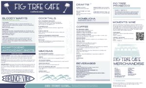 Menu – Fig Tree Cafe